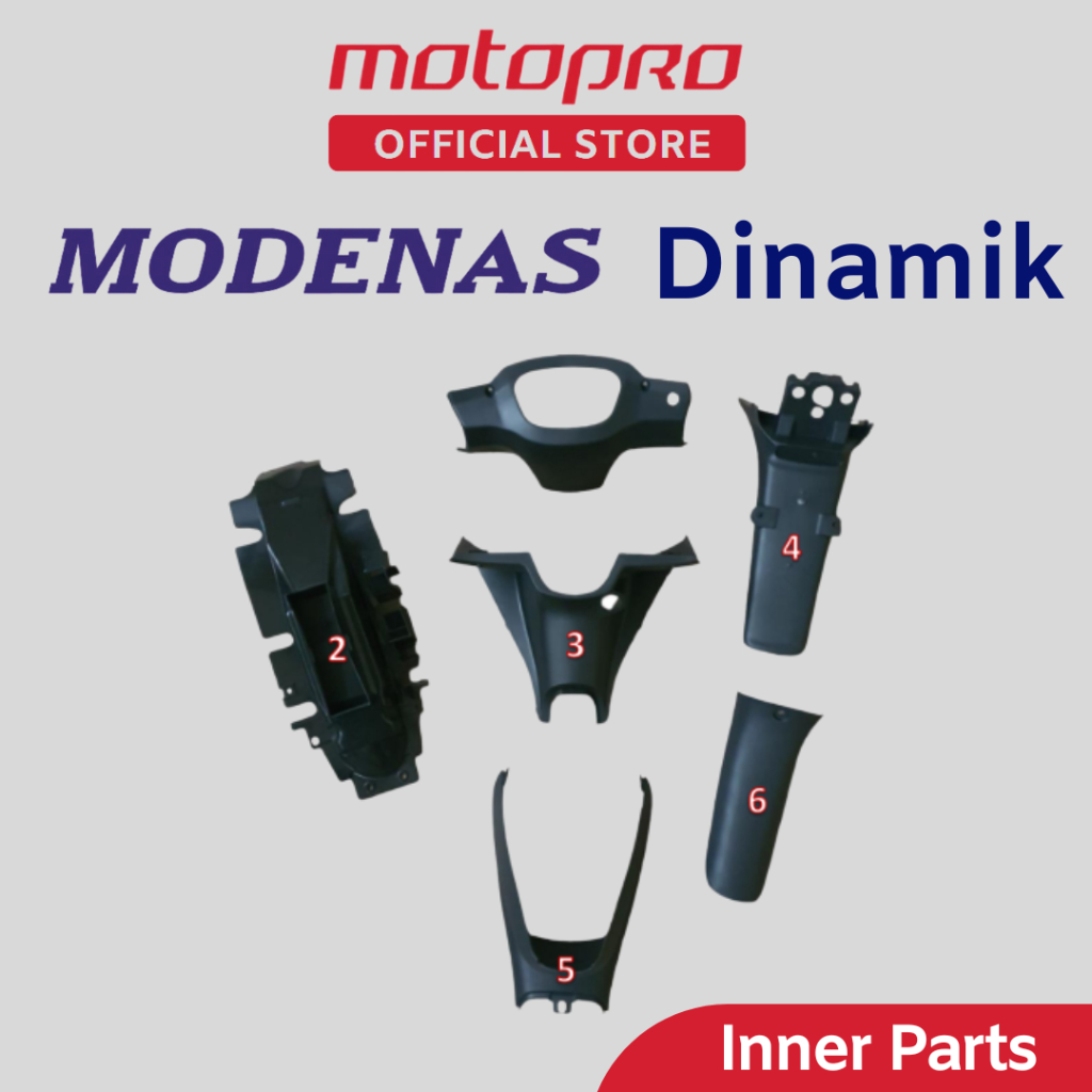 MODENAS Dinamik Full Set Inner Part Body Cover Parts Coverset Body Set ...