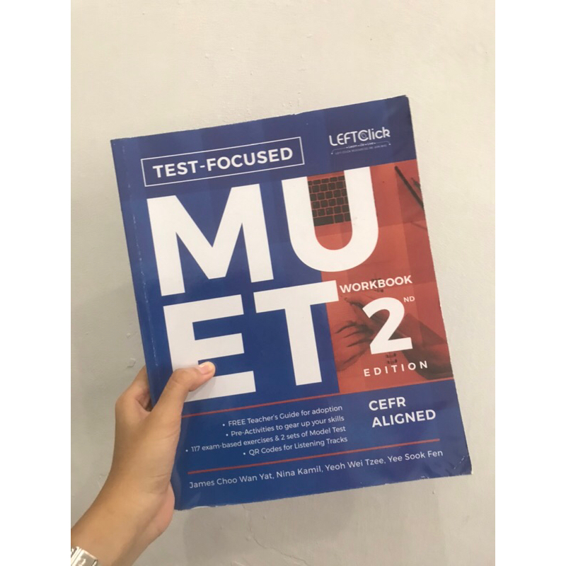 Muet workbook ( second edition ) | Shopee Malaysia