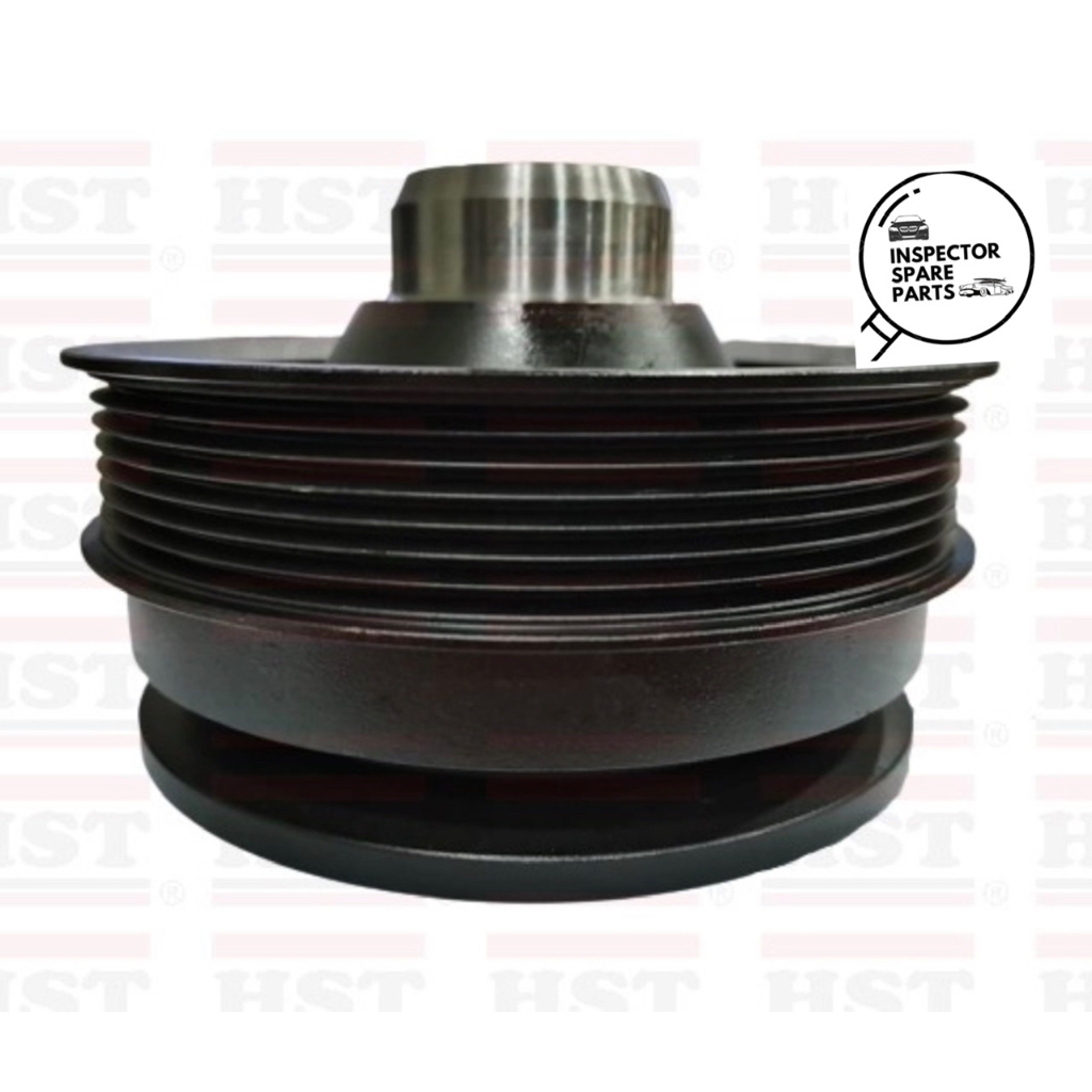 8-97361562-1 ISUZU D-MAX 3.0 CRANKSHAFT PULLEY WITH RUBBER CRANK MAIN ...