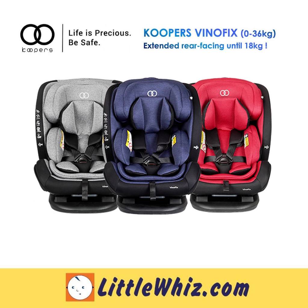 RM599-Koopers: Vinofix Convertible Baby Car Seat ( 1TO1 CRASH EXCHANGE ...