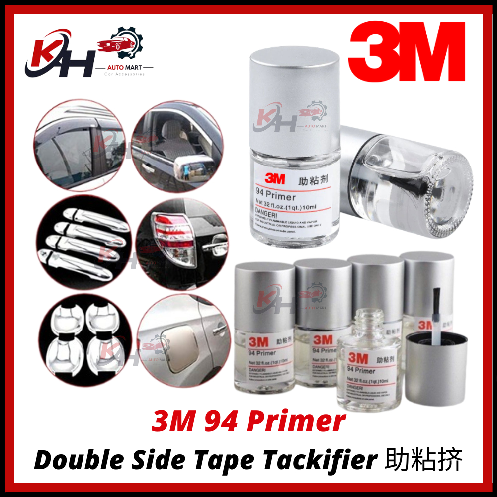 🔥 READY SYOCK 🔥 3M PRIMER 94 10ML 1oz Applicator Gum Double Tape ...