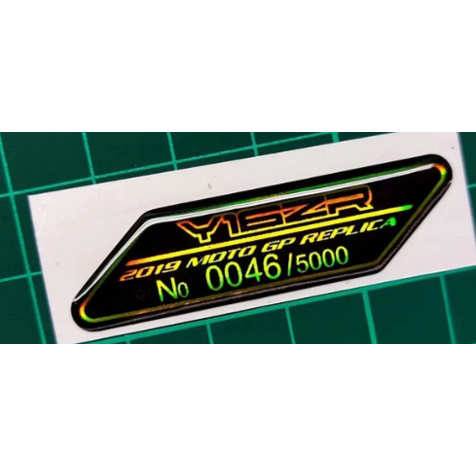 Sticker Emblem 125zr/Y15zr/Lc135/Nvx155/Rxz/Y16zr 2017 Motogp Replica ...