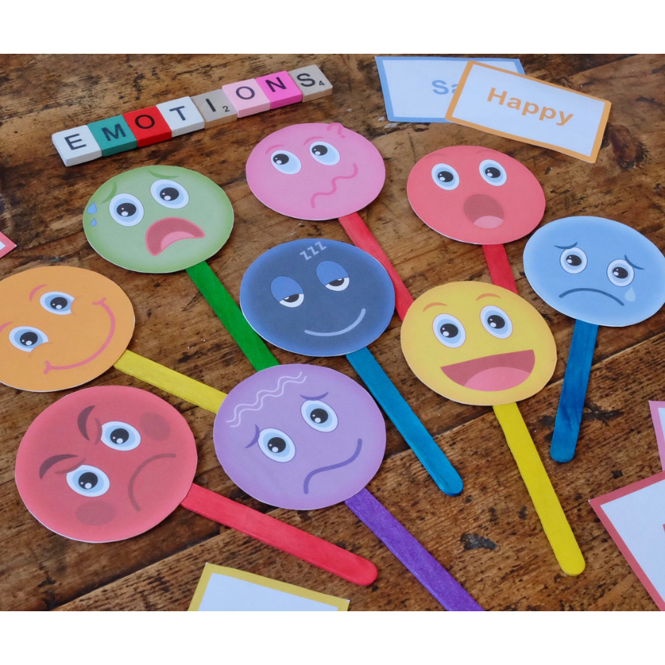 A393 – [PDF] Emotion Faces (9 faces) | Shopee Malaysia