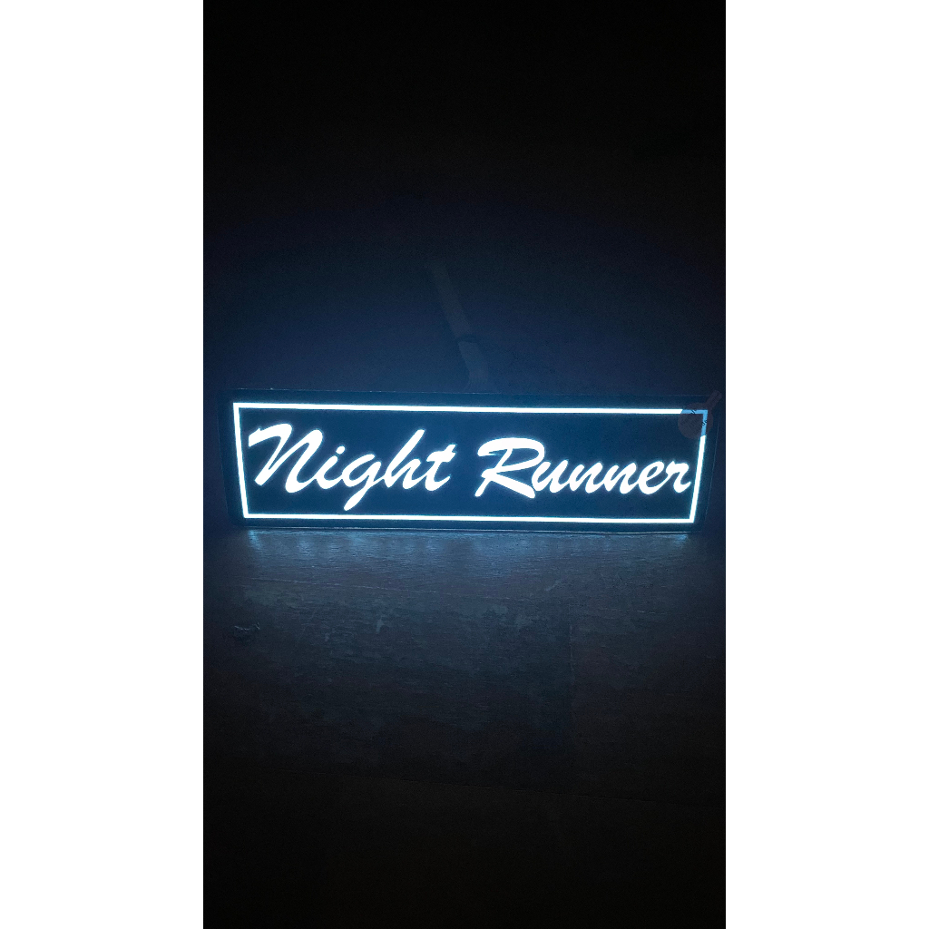 JDM EDM EL Glow Car Stickers LED Flashing [READY STOCK] | Shopee Malaysia