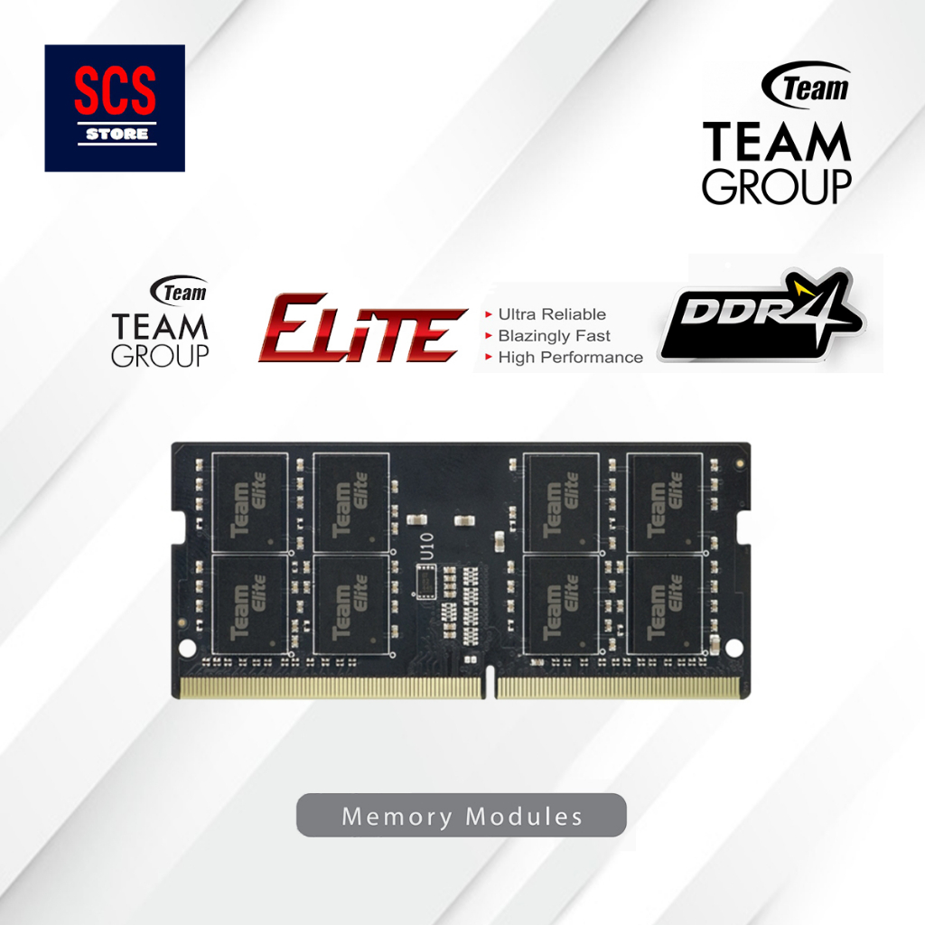 Team Group Elite 8GB DDR4 2666MHz / 3200MHz Laptop Memory RAM | Shopee Malaysia