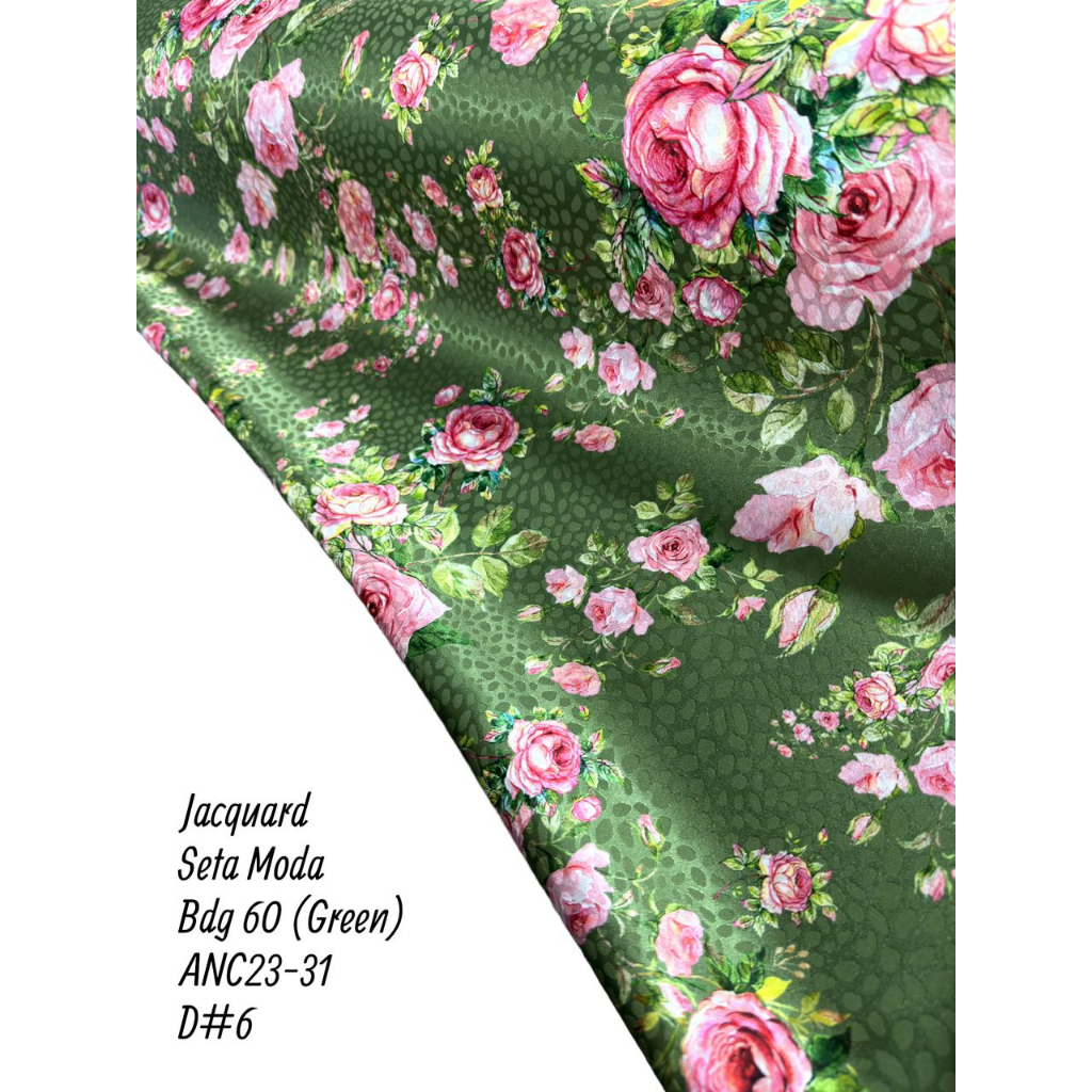 Kain Pasang Jacquard Seta Moda Bidang 60 Kain Sutera Jacquard Silk ...