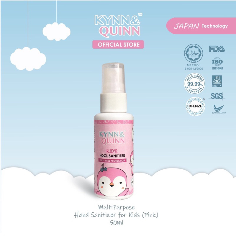 Dfenze Kynn / Quinn Sanitizer 50ml (Limited Stock) | Shopee Malaysia
