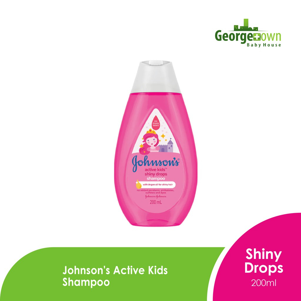 JOHNSONS BABY ACTIVE KIDS SHINY DROPS SHAMPOO 200ML (GTG) | Shopee Malaysia