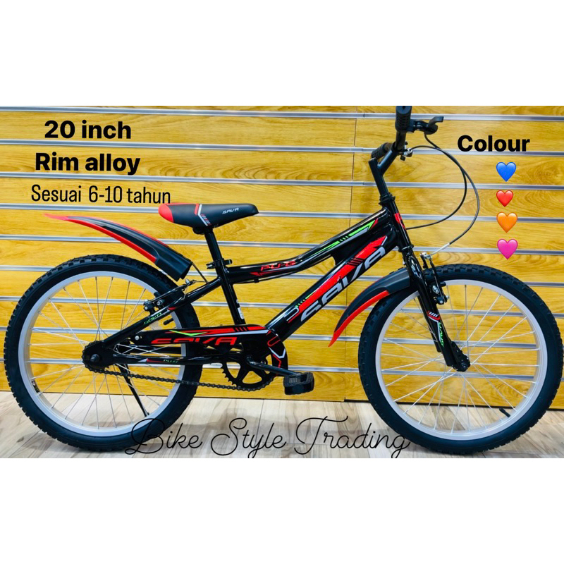 basikal Budak / basikal SIZE 20" / Basikal BMX / Bicycle kids / BASIKAL KANAK-KANAK UMUR 6 -10 ...