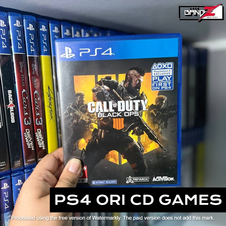PS4: CALL OF DUTY BLACK OPS 4 (CD) | Shopee Malaysia