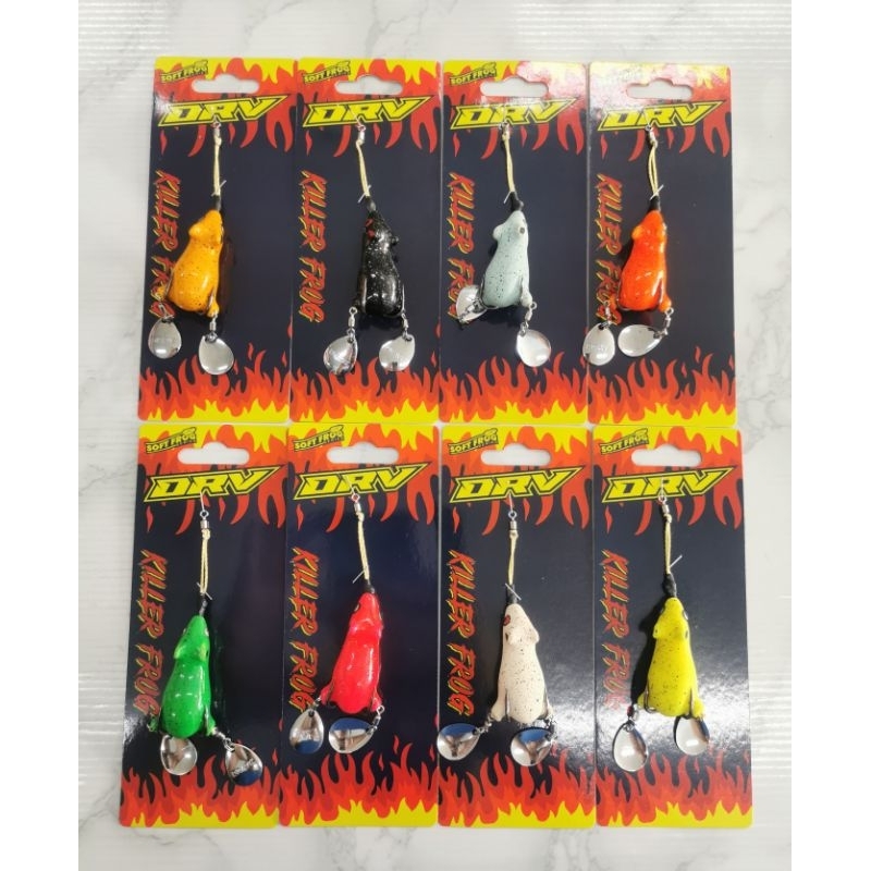Drave Coki Double Blade (DB) Frog 50mm/7g | Shopee Malaysia