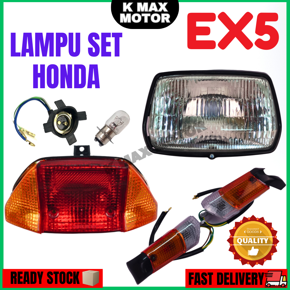 HONDA EX5 DREAM EX5 HIGH POWER HEAD LAMP / TAIL LAMP / FRONT SIGNAL ...