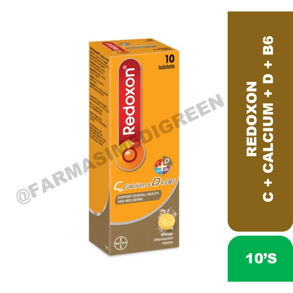 (SHORT EXPIRY: 23/08/24) Redoxon Effervescent Tablets Cal-D (Vitamin C ...