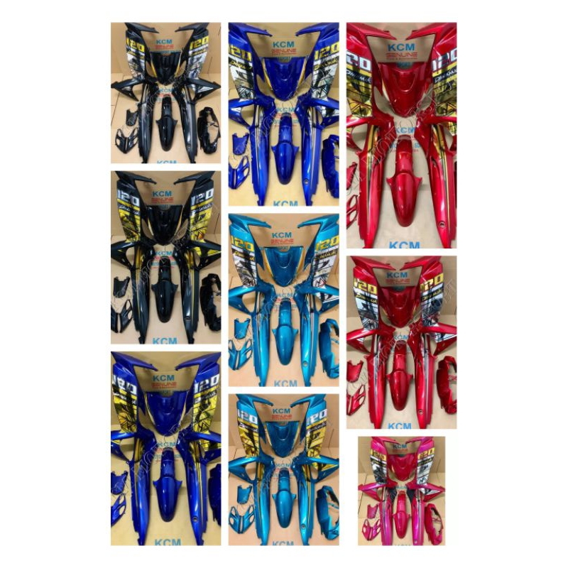 COVERSET FULL BODY SET MODENAS DINAMIK CHROME DESIGN | Shopee Malaysia