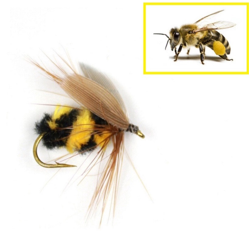 Bait Umpan nymph Lebah sepat haruan puyu ultralight UL memancing ...