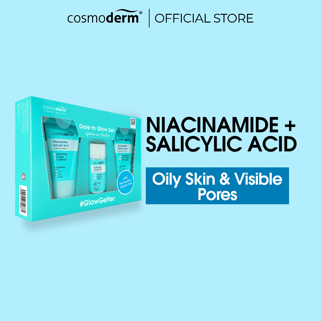 Cosmoderm Niacinamide Dare to Glow Set | Shopee Malaysia