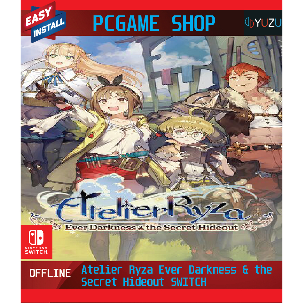 【Update 1.0.8】Atelier Ryza Ever Darkness & the Secret Hideout Switch ...