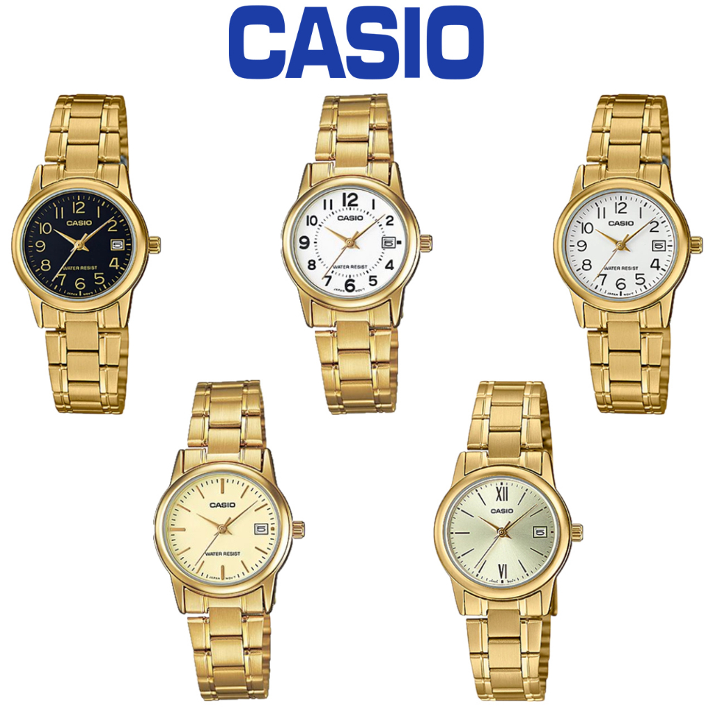Casio Series Analog Ladies Watch LTP-LTP-V002G | Shopee Malaysia