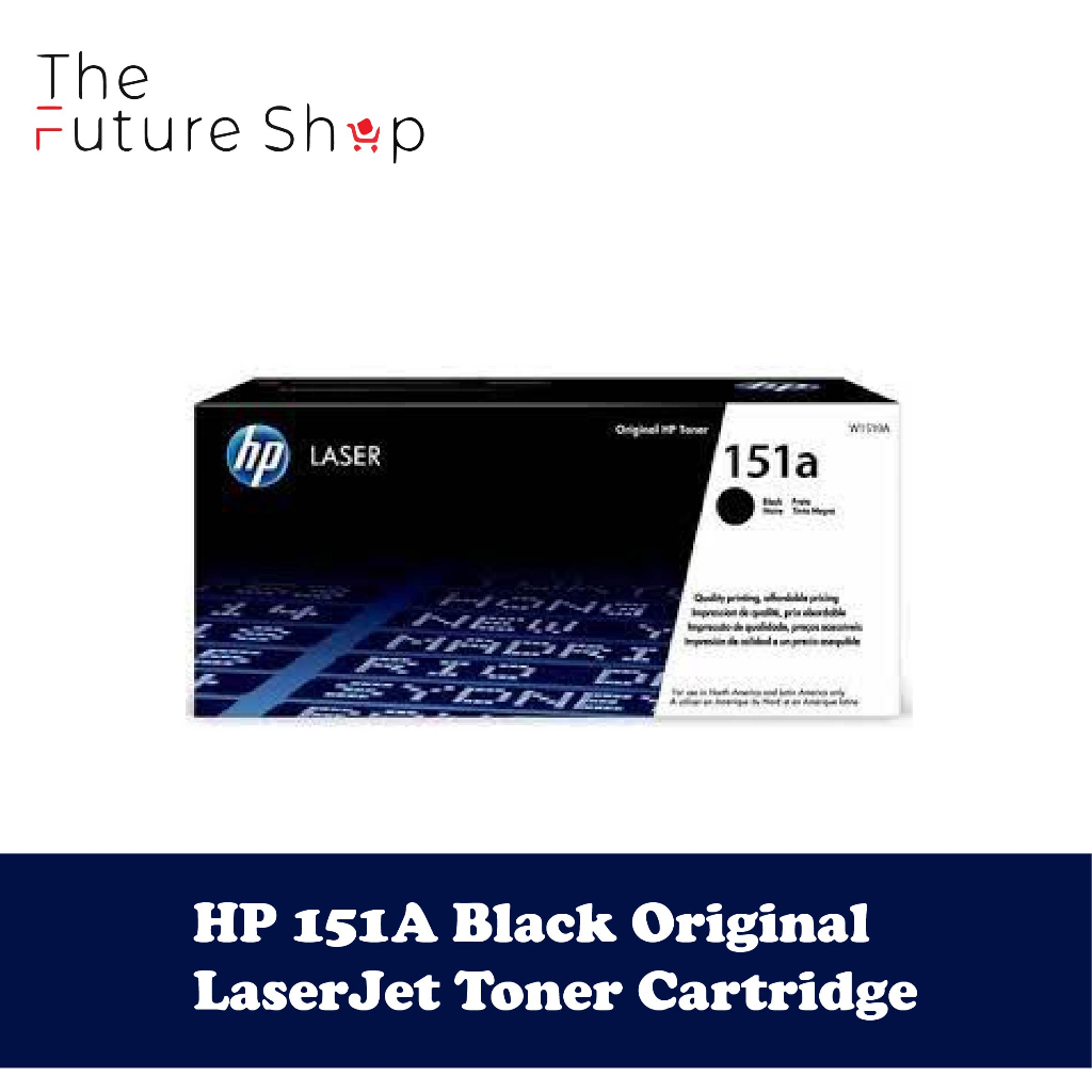 HP 151A Black Original LaserJet Toner Cartridges HP151A W1510A | Shopee ...