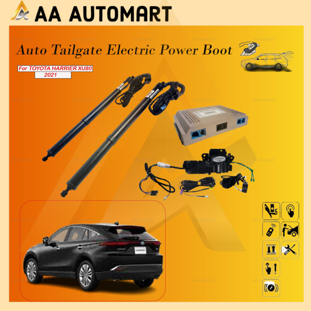 Toyota Harrier XU80 Plug &Play Electric Auto Tailgate Power Boot Soft ...