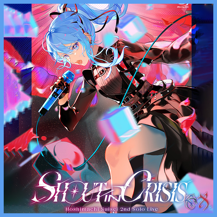 Hololive Hoshimachi Suisei 2nd Solo Live “Shout in Crisis” Blu-Ray BD ...