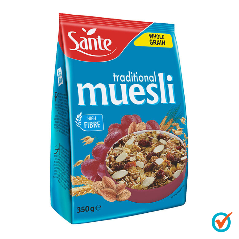Sante Muesli Traditional 350g | Shopee Malaysia