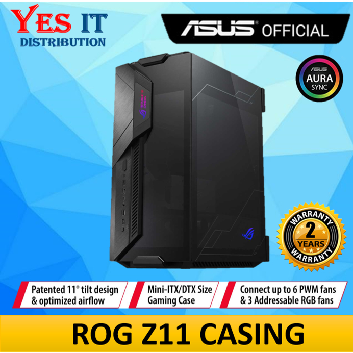 Asus ROG HYPERION GR701 (Black / White) E-ATX / ROG Z11 Mini-ITX DESKTOP GAMING CASING | Shopee ...
