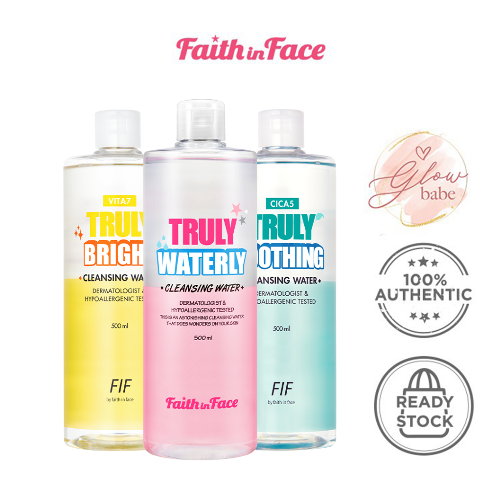 Faith in Face Truly Cleansing Water 500ml | Shopee Malaysia