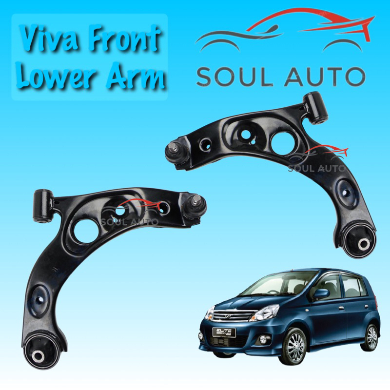 Perodua Viva Front Lower Arm with Ball Joint (Left & Right) | Shopee ...