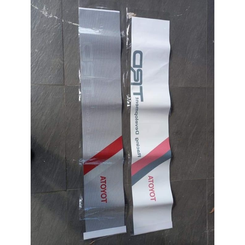 Sticker Windshield TRD Tampal Dalam | Shopee Malaysia