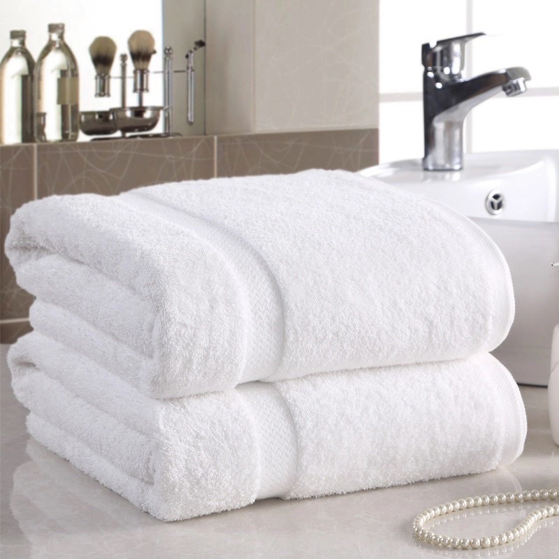TUALA Mandi Hotel Luxury White Towel Pure COTTON 100% SERAP AIR ...