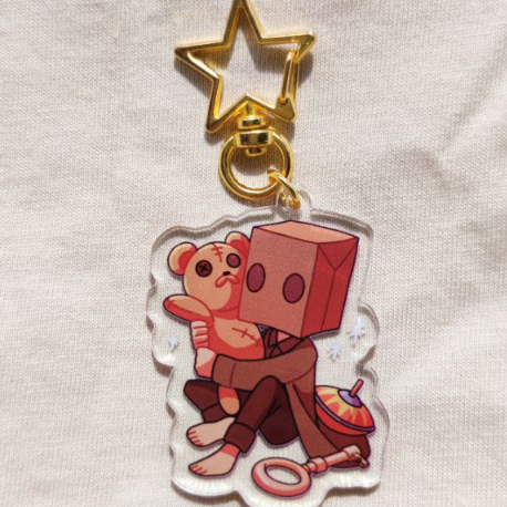 Little Nightmare Fanart\Acrylic Keychains | Shopee Malaysia