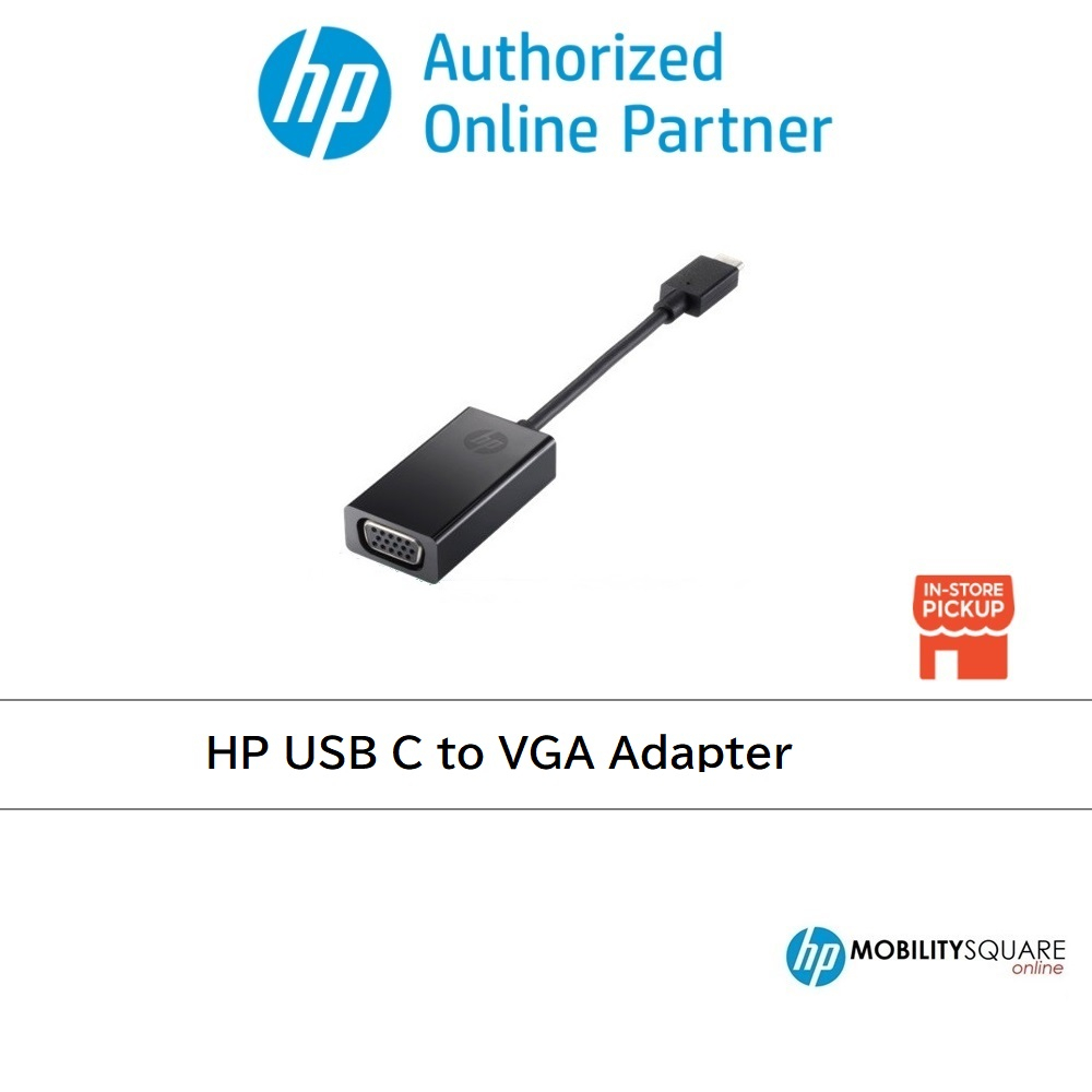HP USB C to VGA Adapter N9K76AA | Shopee Malaysia