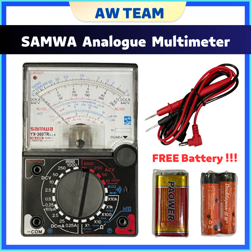 SAMWA YX-360TR Multimeter Analogue Multi-tester | Shopee Malaysia