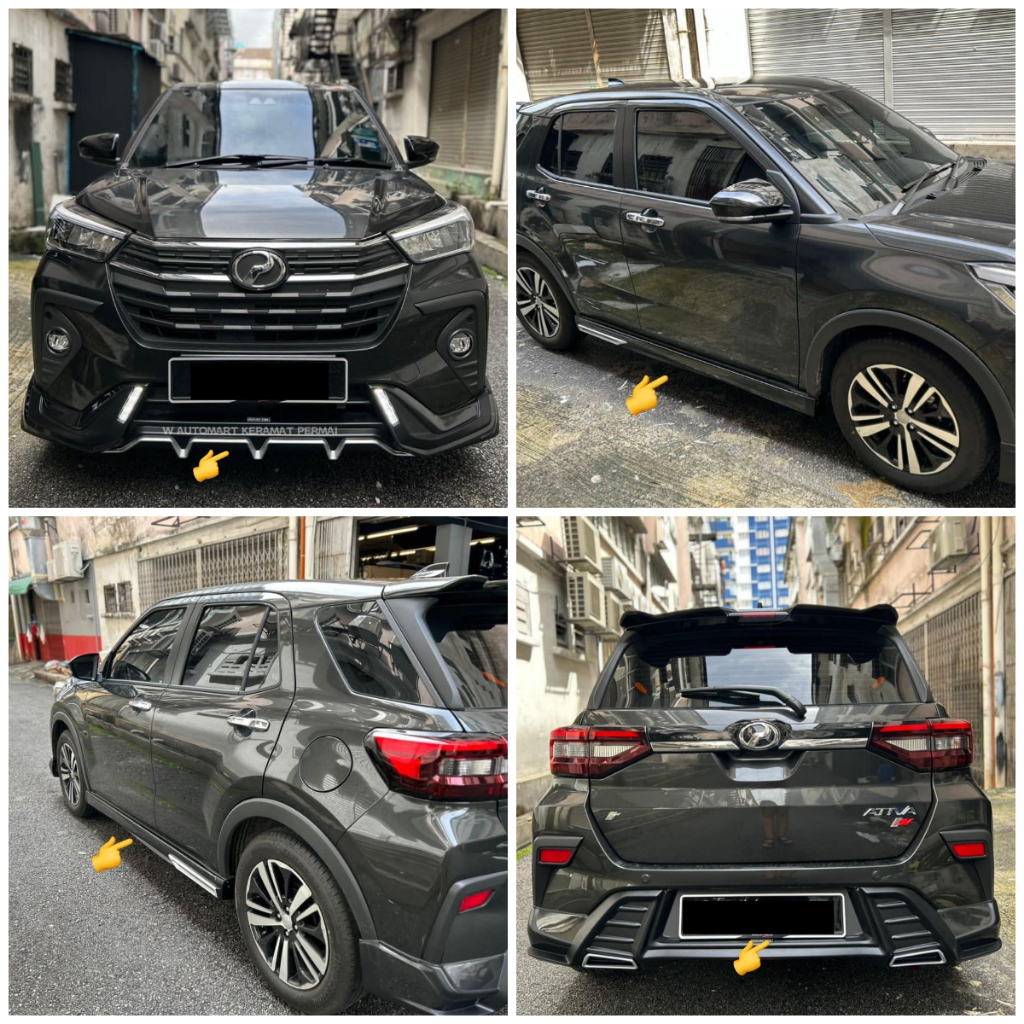 PERODUA ATIVA GEAR UP STYLE FULL SET BODYKIT WITH PAINT | Shopee Malaysia