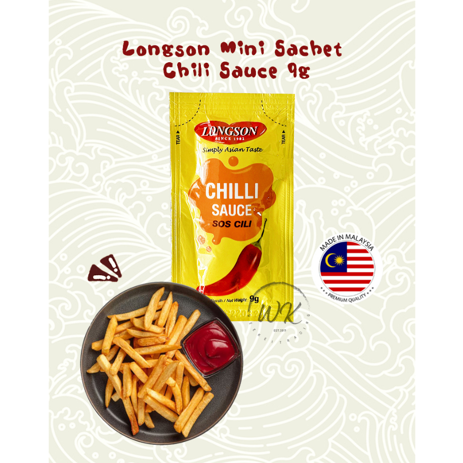 Longson Mini Sachet Chili Sauce / Sos Chili HALAL 9g | Shopee Malaysia
