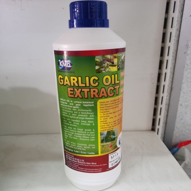 Ken Microbes Biotech KEN Garlic Oil Extract 1 Liter | Shopee Malaysia