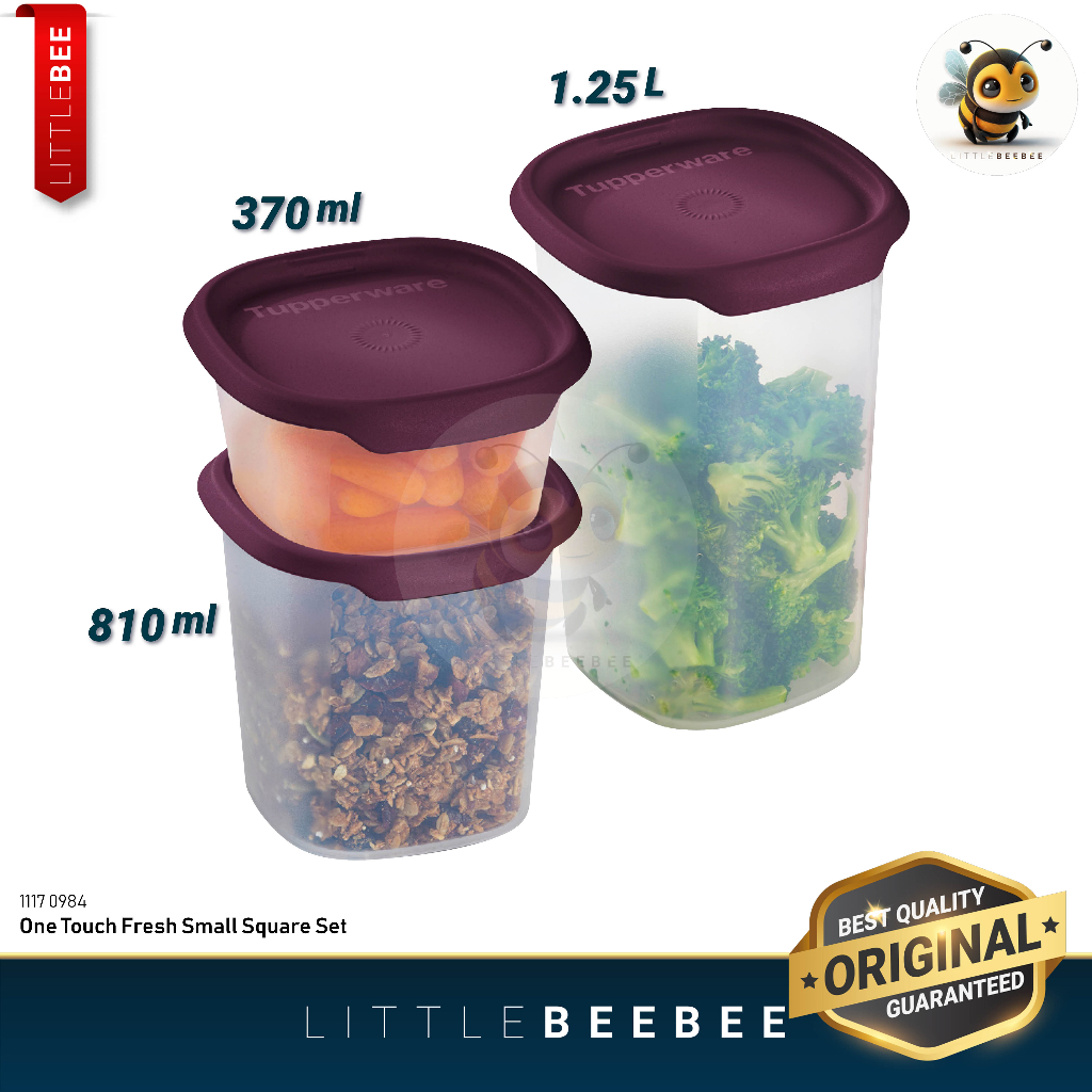 🔥 Tupperware One Touch Fresh Set Tupperware Container Food Storage Bekas Kuih Raya Tupperware ...