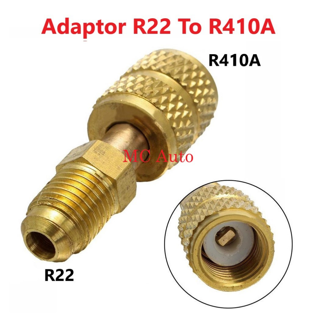 Aircond Meter Adaptor R22 to R410a Air Cond Charging Hose R134a R32 R22 ...