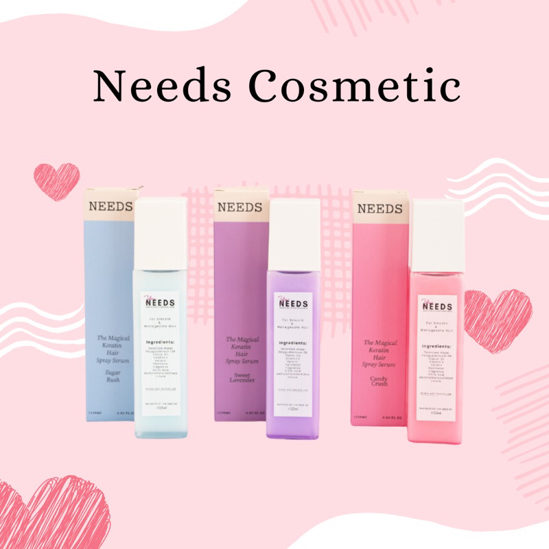 NEEDS Hair Keratin Serum [ READYSTOCK ] | Shopee Malaysia