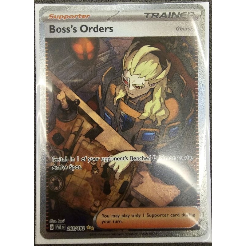 Pokemon TCG Paldea Evolved - Boss's Orders (Special Illustration Rare ...