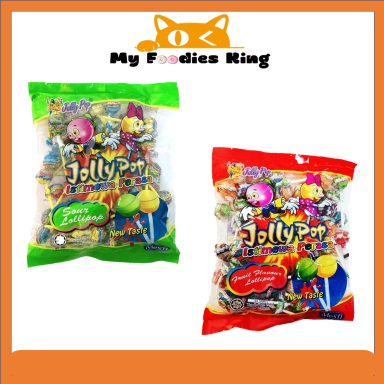 Jolly Pop Sour lollipops Candy [ My Foodies King ] | Shopee Malaysia