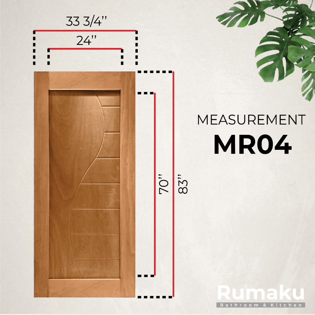 Wooden Door Veneer Door Size 33'' 3/4 X 83'' Door Natural Wood Colour ...