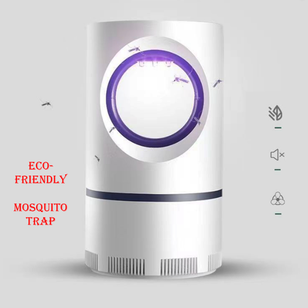 USB LED Light Electric Mosquito Insect Trap Eco Friendly Large BIG Pest ...