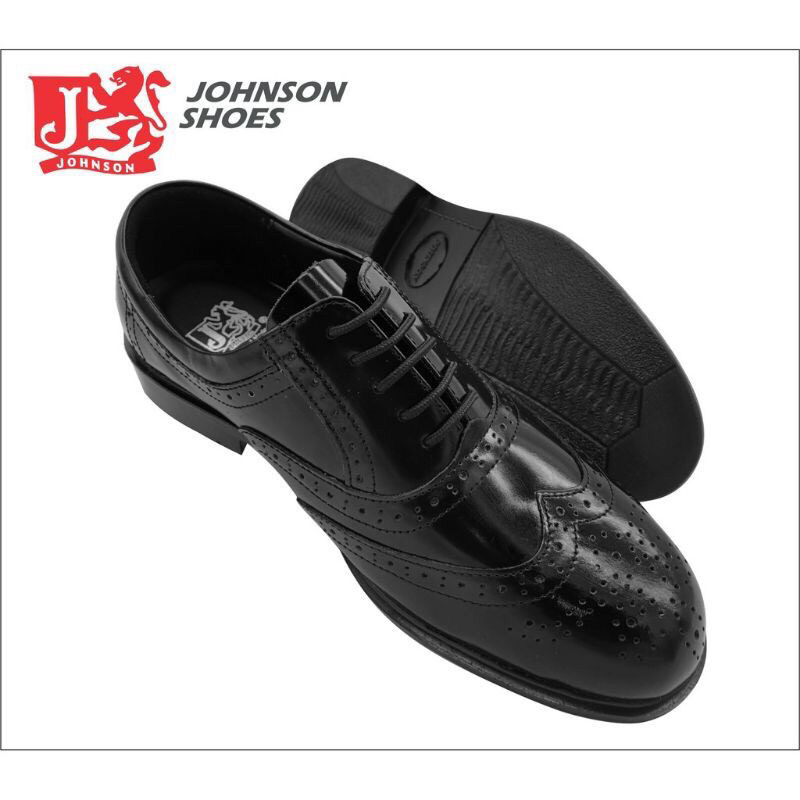 KASUT PEGAWAI KANAN LELAKI JOHNSON CODE 133417 ORIGINAL BROGUE KULIT ...