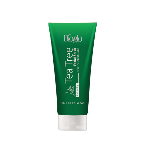 Bioglo Facial Scrub Tea Tree & Apricot 100g | Shopee Malaysia
