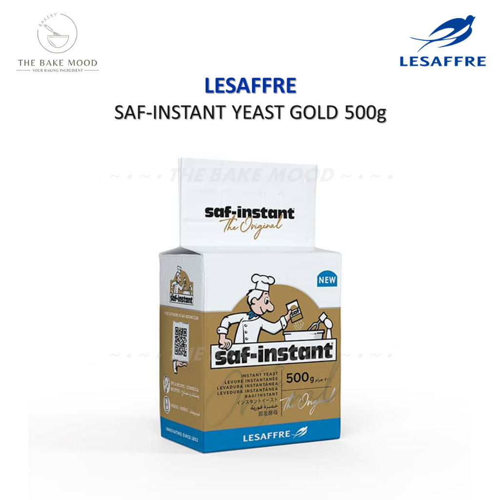 Saf Yeast Instant Yeast Gold 500g Yis Roti Ragi Kering [Halal] | Shopee ...
