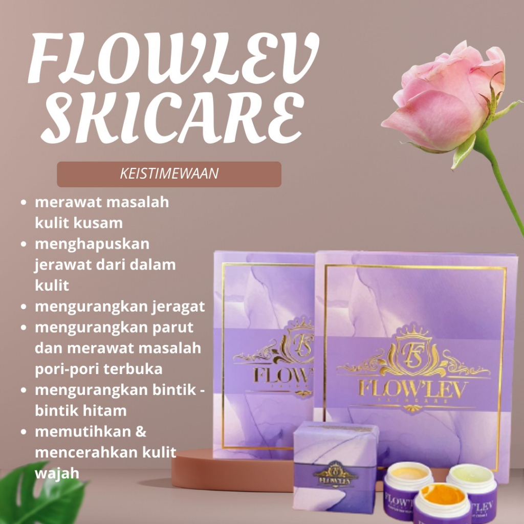 🌹 FLOW’LEV SKINCARE SET ORIGINAL 💯 HQ | Shopee Malaysia