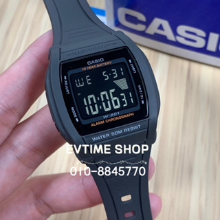 100% ORIGINAL CASIO DIGITAL W-201-1BVDF / W-201-1BV / W-201-1B / W-201-1 / W-201 FULL BLACK ...