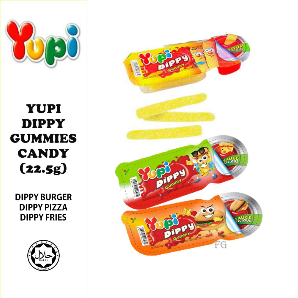 YUPI DIPPY GUMMIES CANDY (22.5g) | Shopee Malaysia